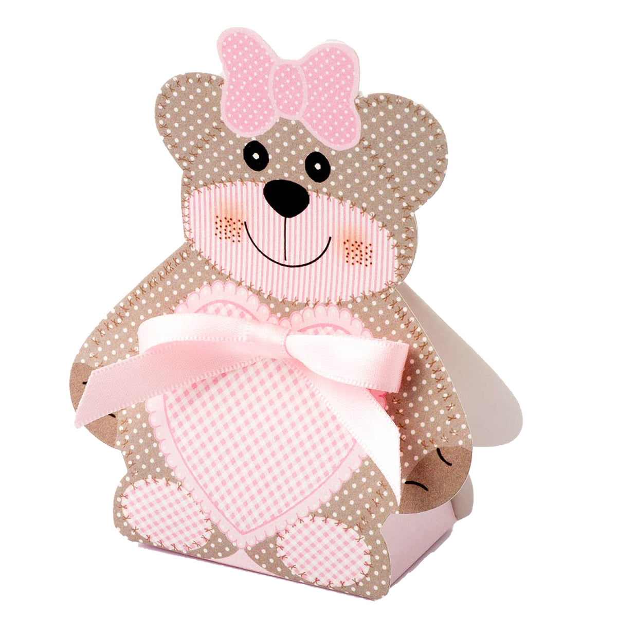 Teddy Bear Shaped Favour Boxes for Baby Shower Gender Reveal New Baby ...