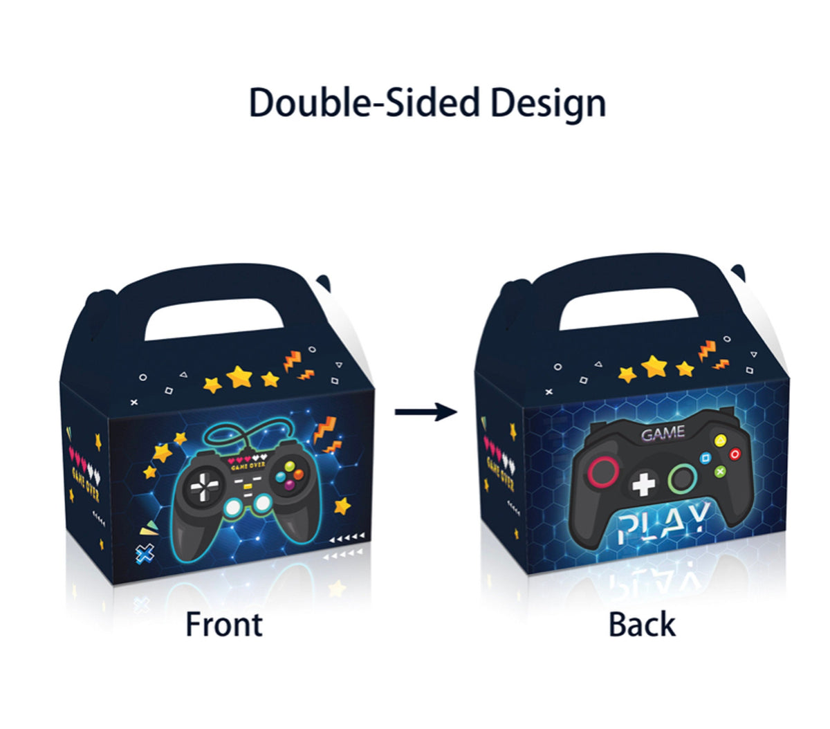 Gaming Party Food Boxes for Birthday Celebration Ideal for Loot Food P ...